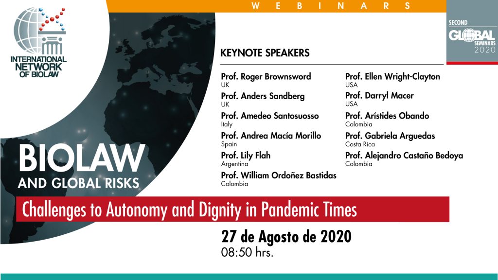 BIOLAW and Global Risks: Challenges to Autonomy and Dignity in Pandemic ...
