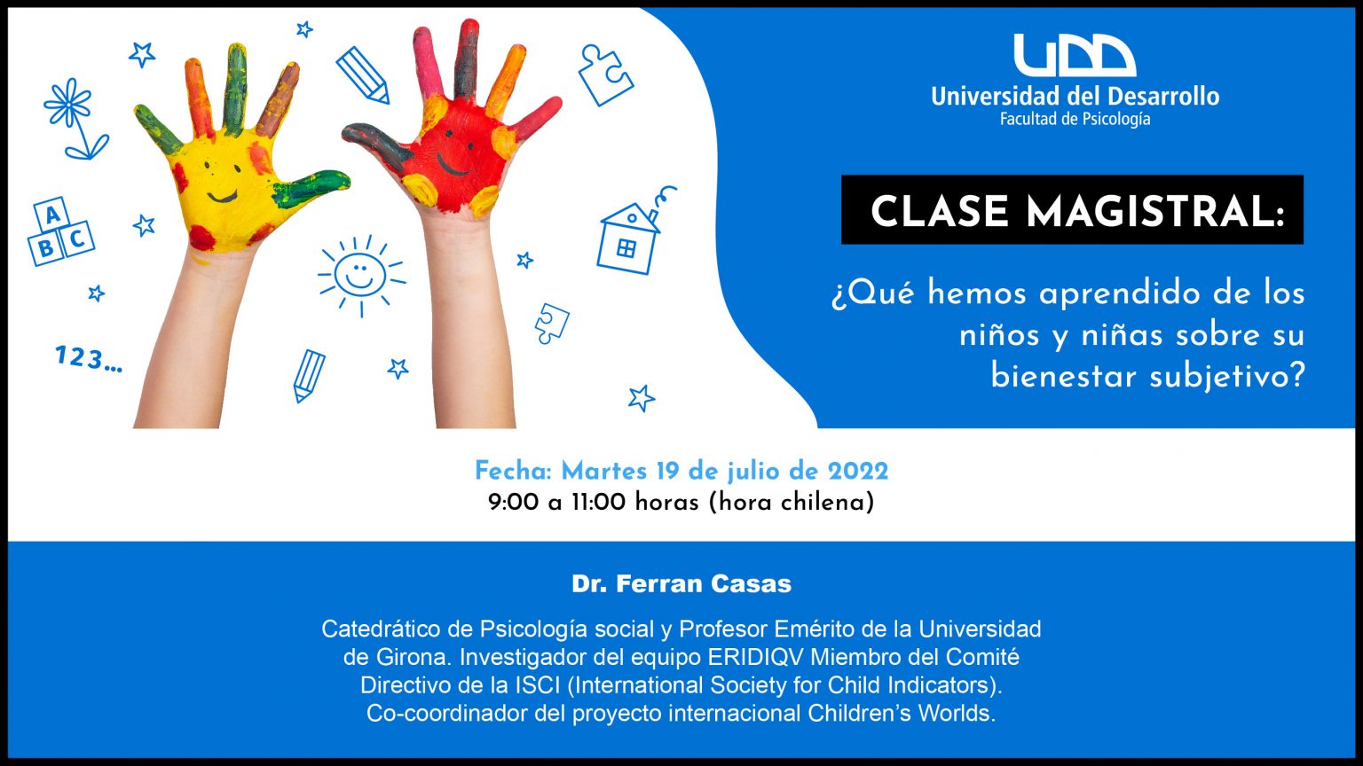 Clase Magistral | ¿Qué hemos aprendido de los niños y niñas sobre su ...